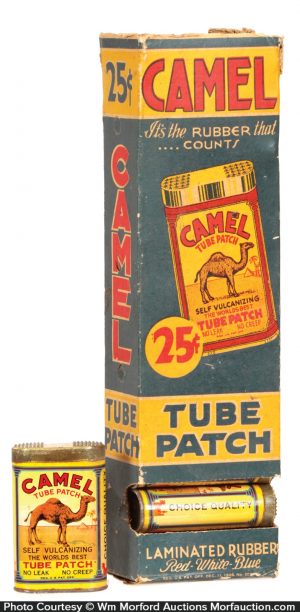 Camel Tube Patch Kits • Antique Advertising
