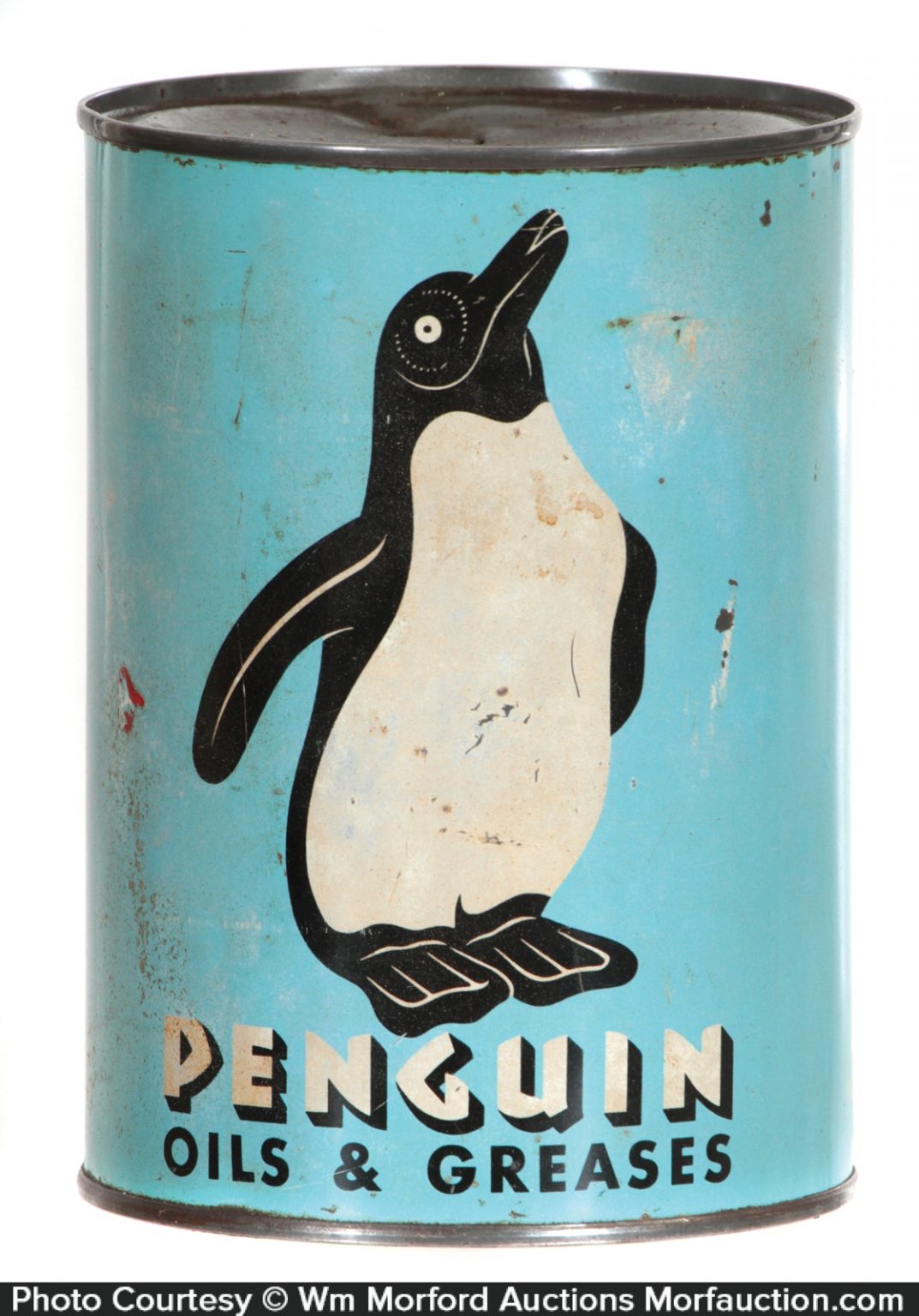 Penguin Oil Can • Antique Advertising