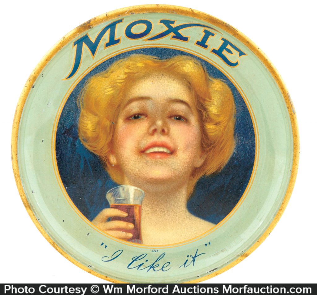 Moxie Tip Tray • Antique Advertising