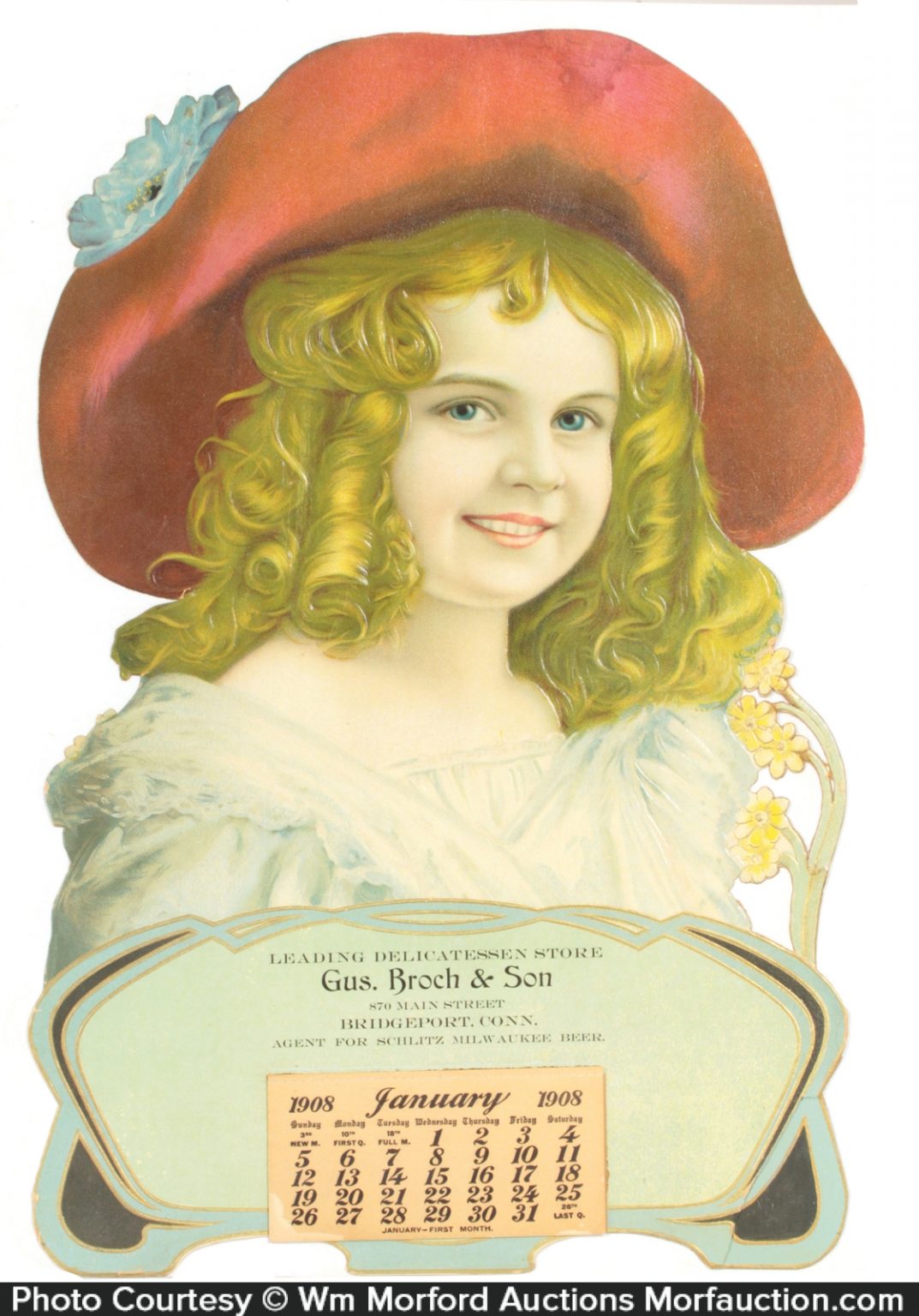 Schlitz Beer Calendar • Antique Advertising