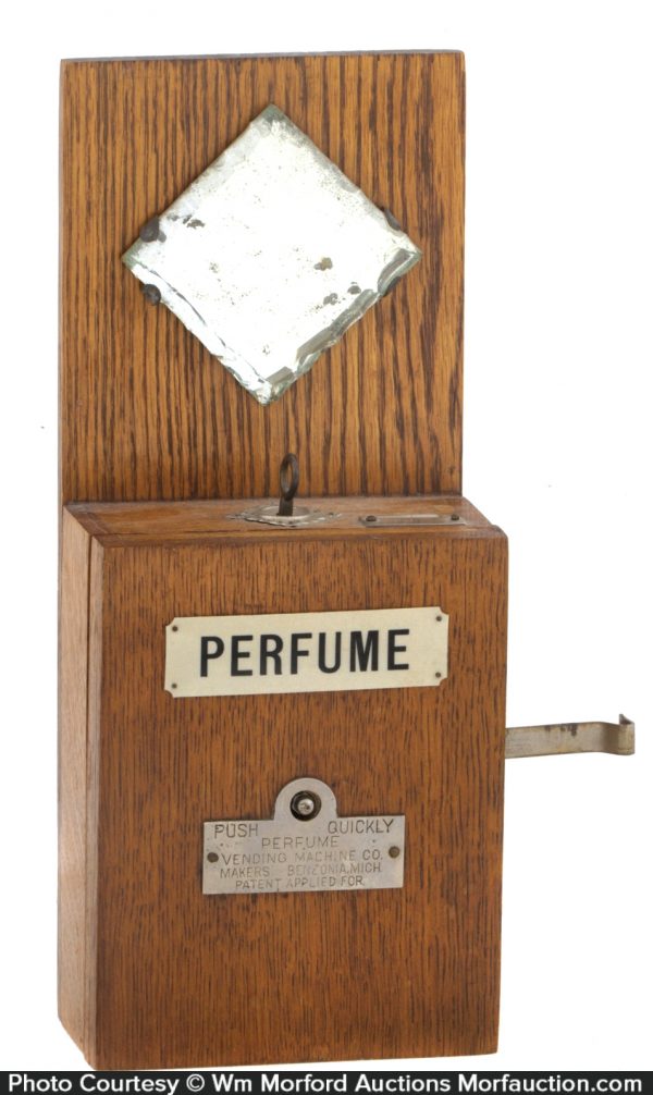 Perfume Vending Machine • Antique Advertising