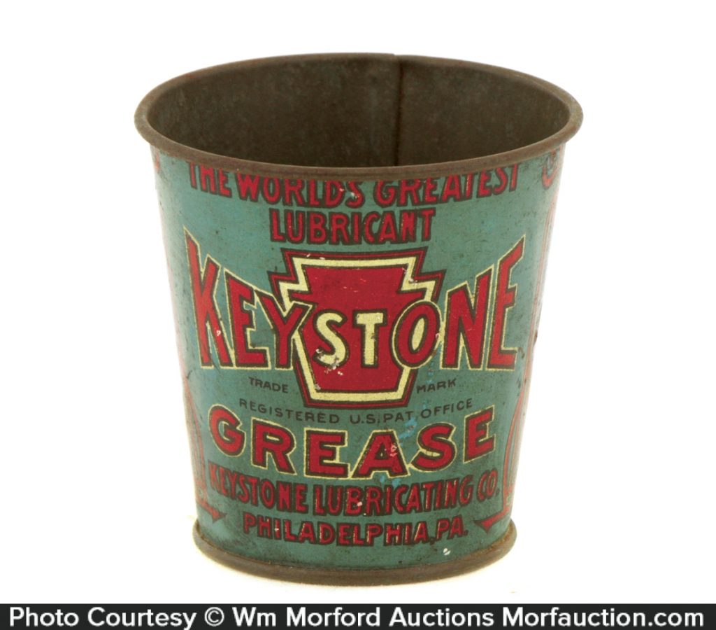 Keystone Grease Cup • Antique Advertising
