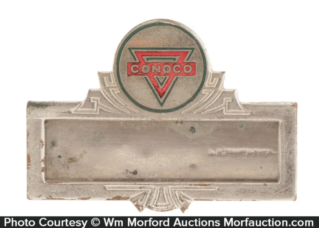 Conoco Badge • Antique Advertising