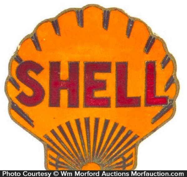 Shell Station Badge • Antique Advertising