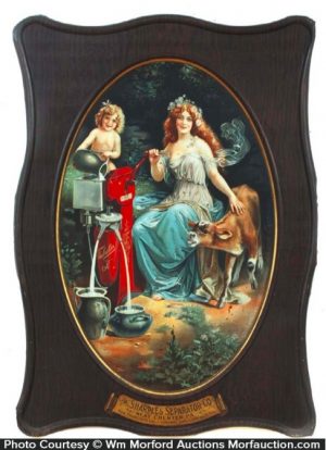 Sharples Separators Sign • Antique Advertising
