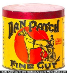 Dan Patch Tobacco Can • Antique Advertising
