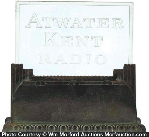 Atwater Kent Radio Sign • Antique Advertising