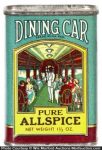 Dining Car Spice Tin • Antique Advertising