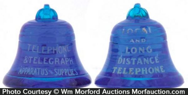 Western Electric Bell Paperweights • Antique Advertising