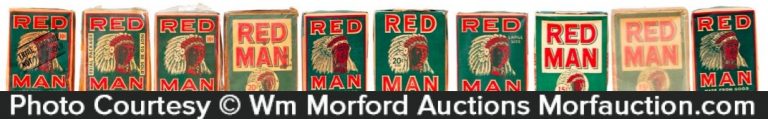 Antique Advertising | Red Man Tobacco Packs • Antique Advertising