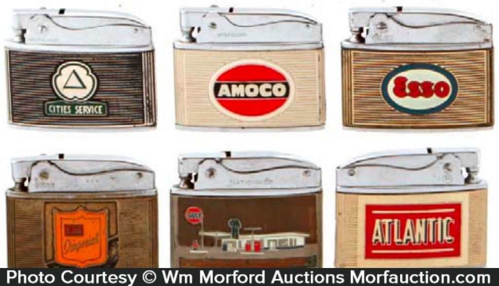 Vintage Oil Company Lighters • Antique Advertising