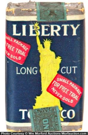 Liberty Tobacco Sample Pack • Antique Advertising