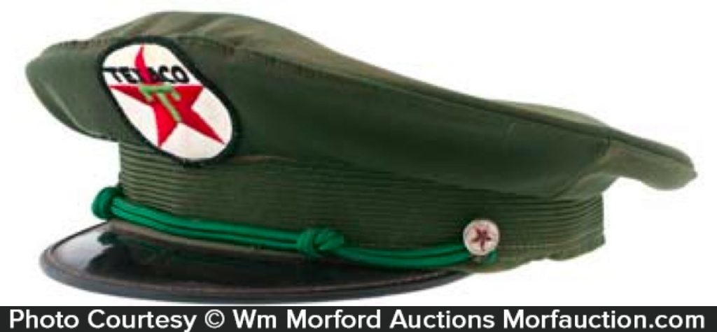 Texaco Uniform Hat • Antique Advertising