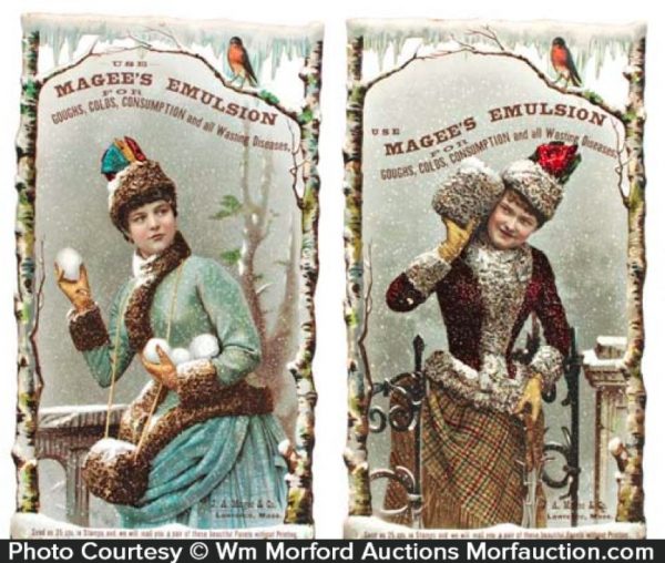 Magee's Emulsion Signs • Antique Advertising