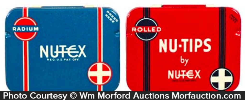 Vintage Nutex Condom Tins • Antique Advertising
