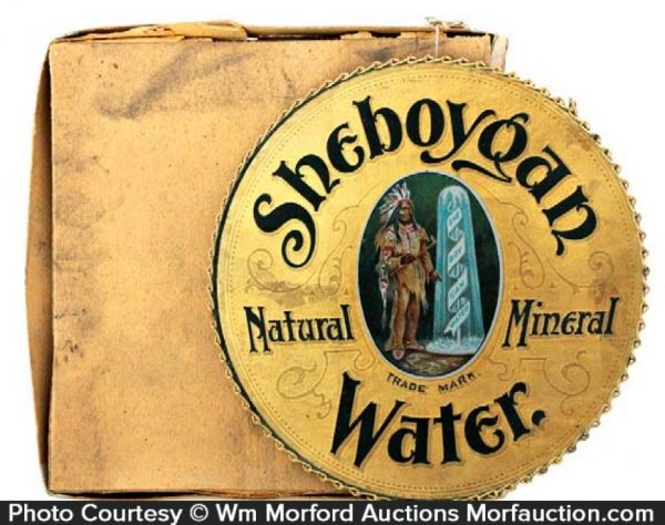Sheboygan Water Sign • Antique Advertising