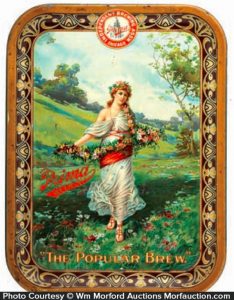 Prima Beer Tray • Antique Advertising