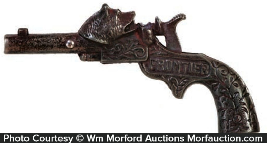 Frontier Cap Gun • Antique Advertising