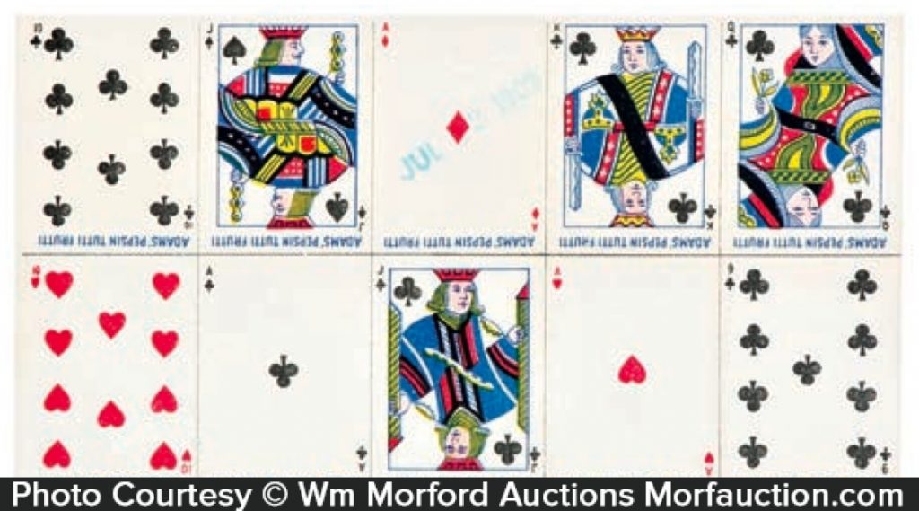 Adams' Gum Card • Antique Advertising