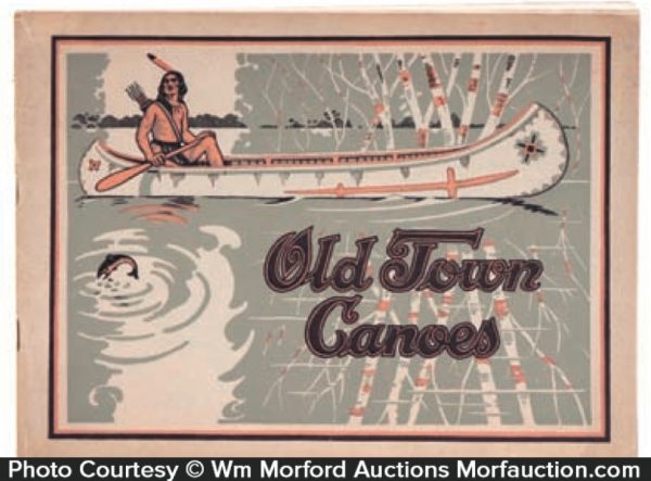 Old Town Canoes Catalog • Antique Advertising