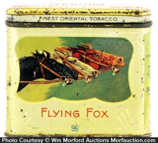 Flying Fox Tobacco Tin • Antique Advertising