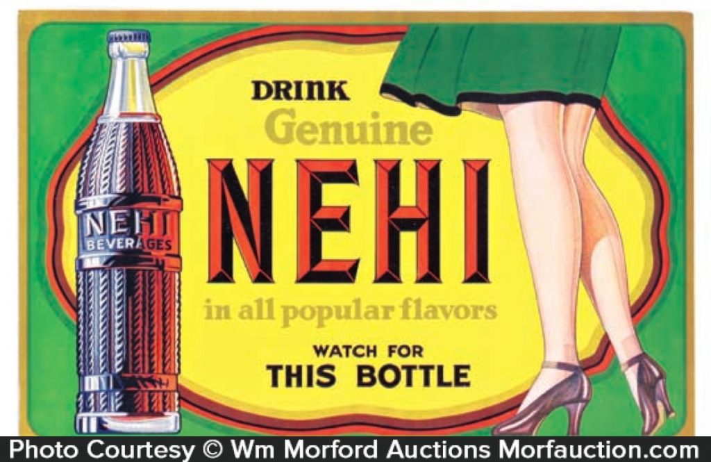 Nehi Soda Sign • Antique Advertising