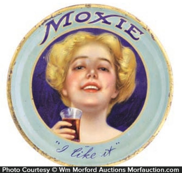 Moxie Tip Tray • Antique Advertising