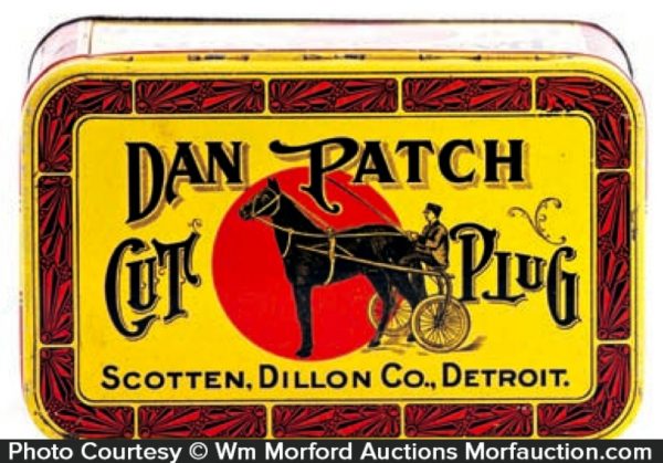 Dan Patch Tobacco Tin • Antique Advertising