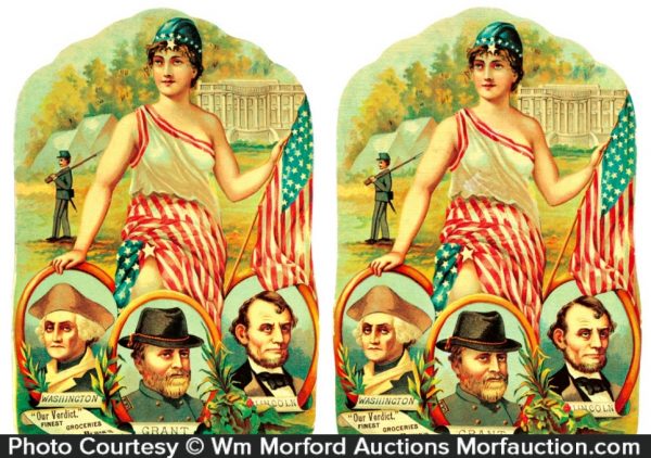 Civil War Patriotic Signs • Antique Advertising