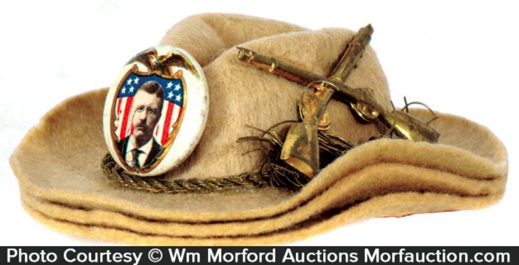 Miniature Teddy Roosevelt Hat • Antique Advertising