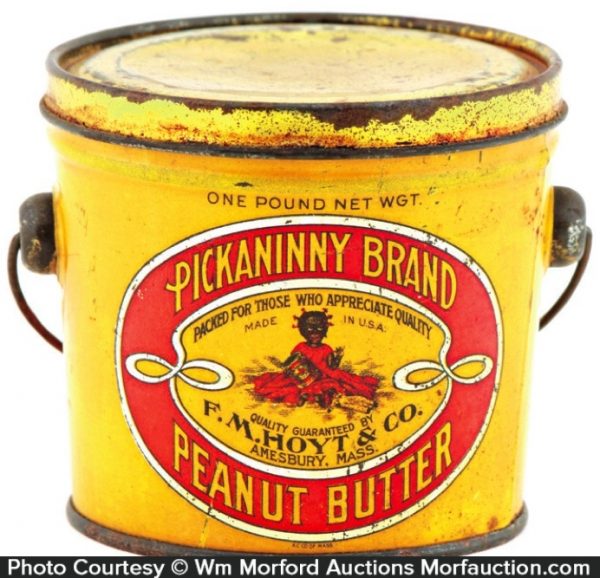 Pickaninny Peanut Butter Pail • Antique Advertising