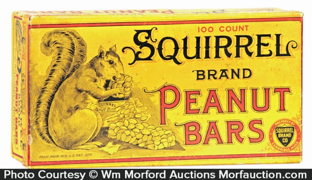 Squirrel Candy Box • Antique Advertising