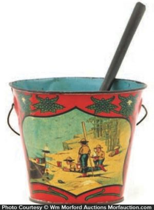 Antique Sand Pail • Antique Advertising