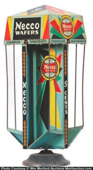 Necco Wafers Display • Antique Advertising