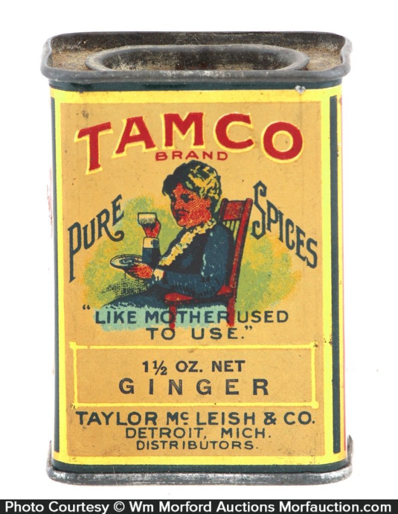 Antique Spice Tins Price Guide With Descriptions and Photos