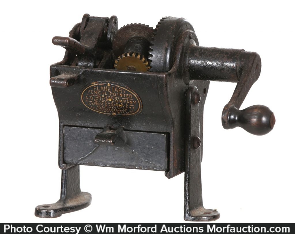 Planetary Pencil Sharpener • Antique Advertising