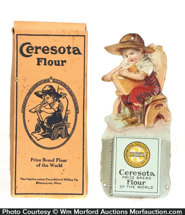 Ceresota Flour Match Holder • Antique Advertising