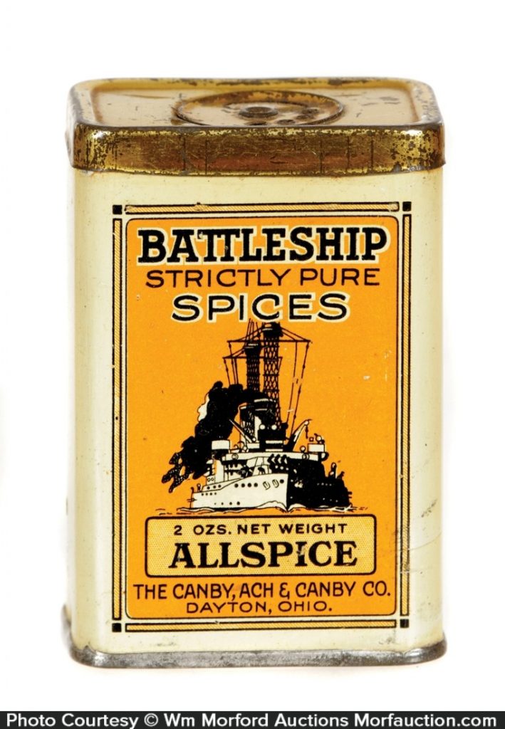 Antique Spice Tins Price Guide With Descriptions and Photos