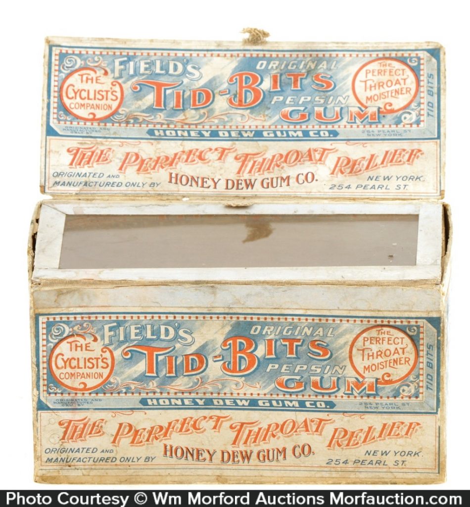 Tid-Bits Gum Box • Antique Advertising