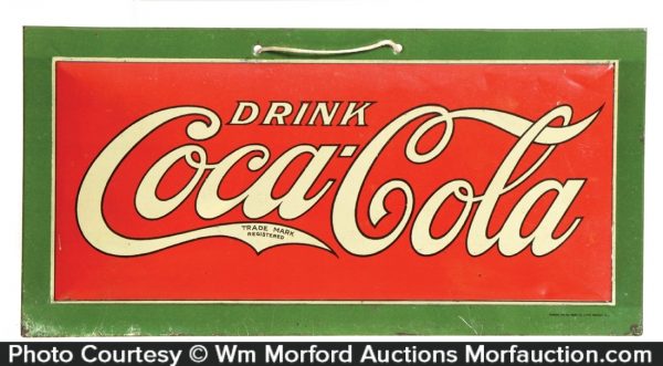 Vintage Coca-Cola Sign • Antique Advertising