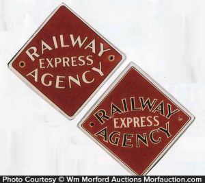 Railway Express Agency Signs • Antique Advertising