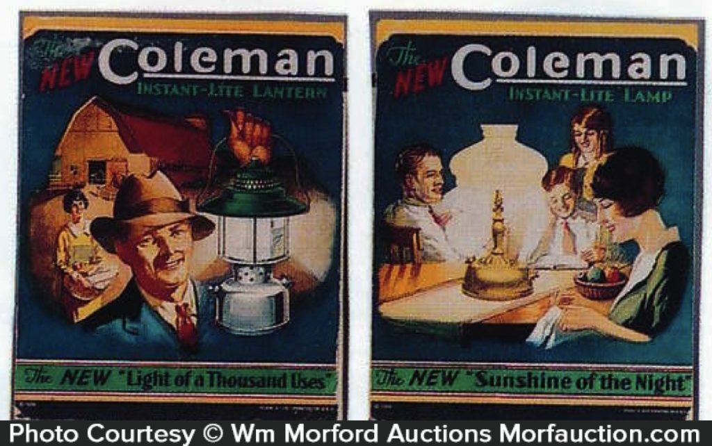 Coleman Lantern Signs • Antique Advertising