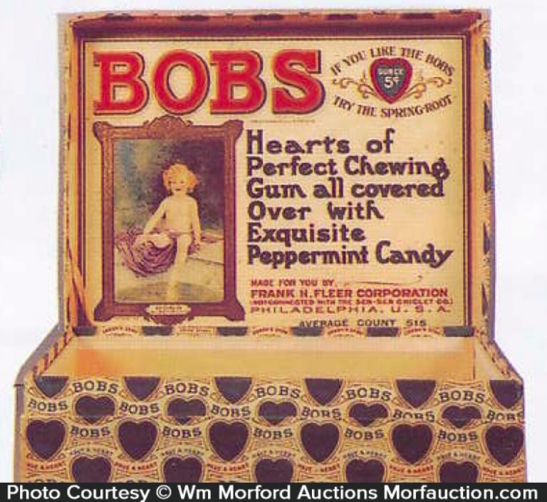 Bob's Gum Box • Antique Advertising