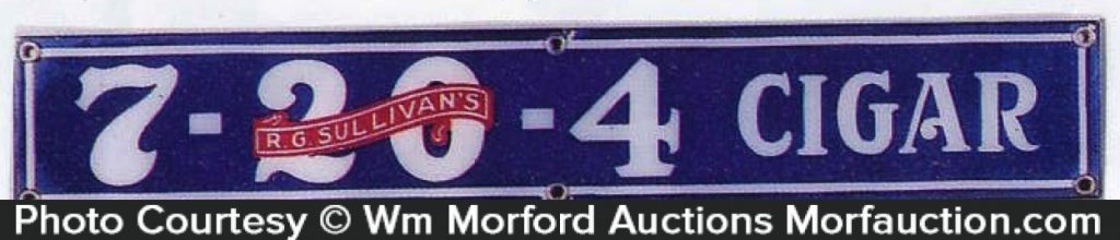 Porcelain Signs Free Price Guide With Descriptions and Photos