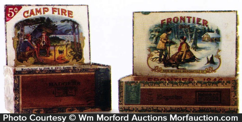 Frontier Cigar Boxes • Antique Advertising