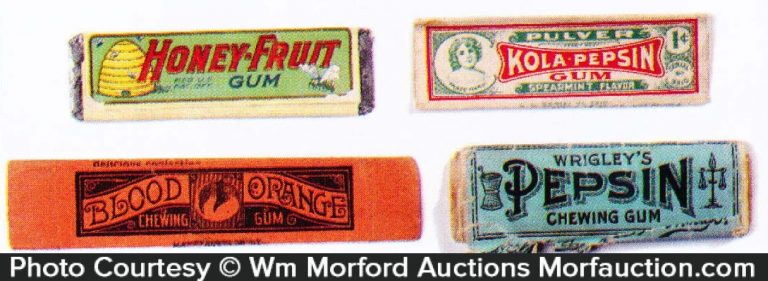 Vintage Gum Wrappers • Antique Advertising