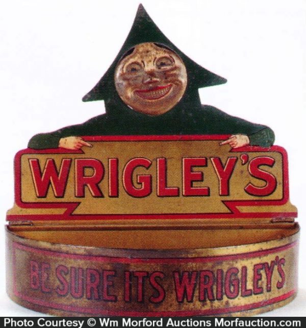 Wrigley's Counter Display • Antique Advertising