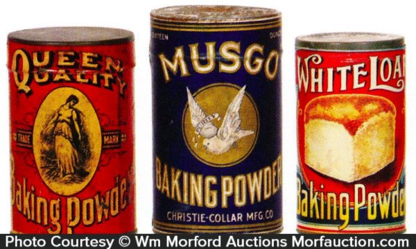 Vintage Baking Powder Tins • Antique Advertising