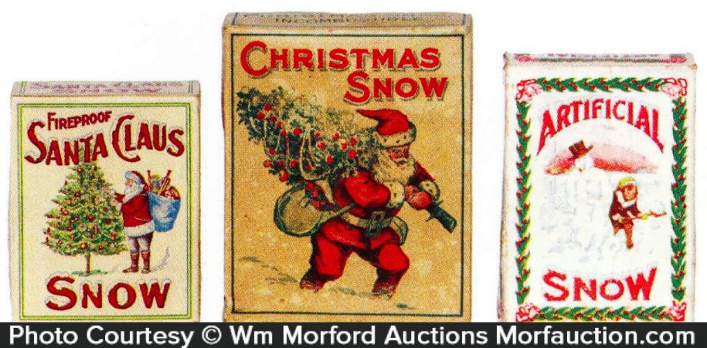 Christmas Snow Boxes • Antique Advertising