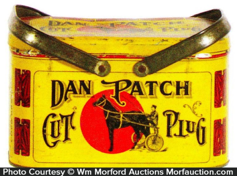Dan Patch Tobacco Tin Pail • Antique Advertising